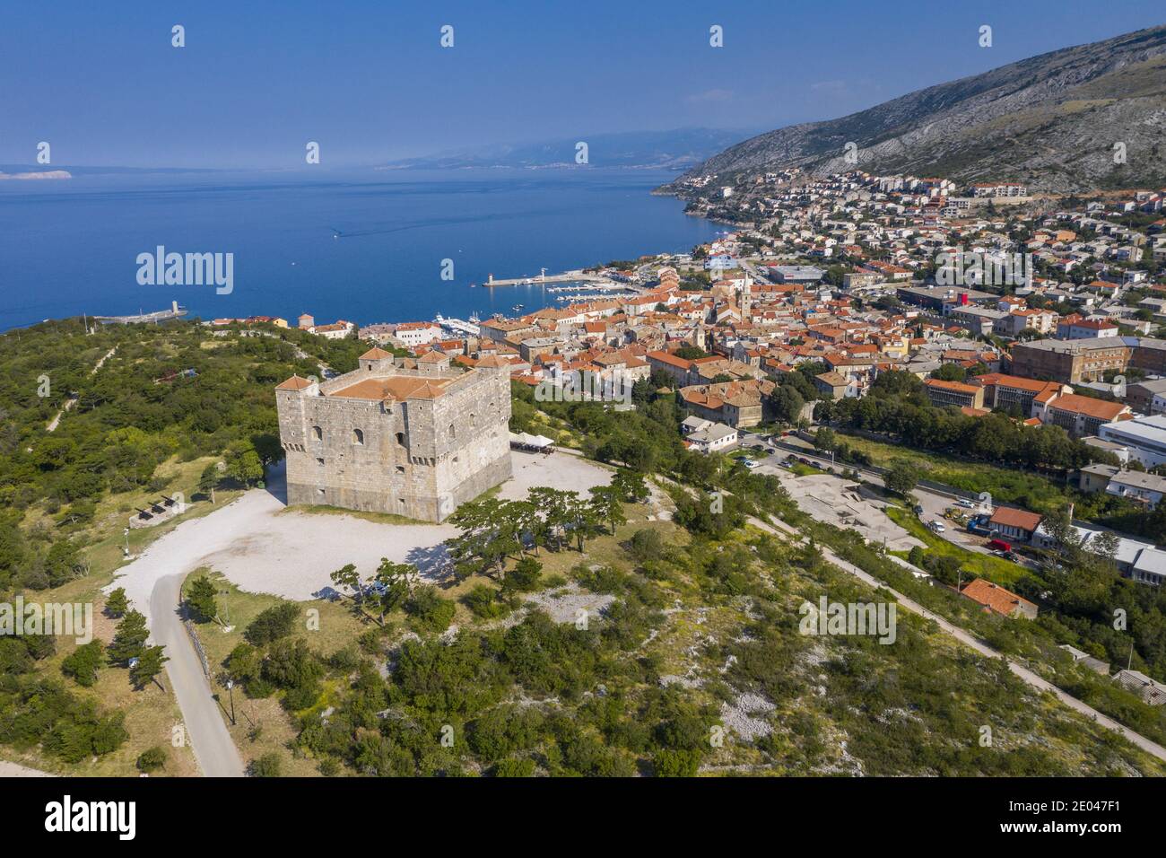 Fort Nehaj in Senj old town Stock Photo - Alamy