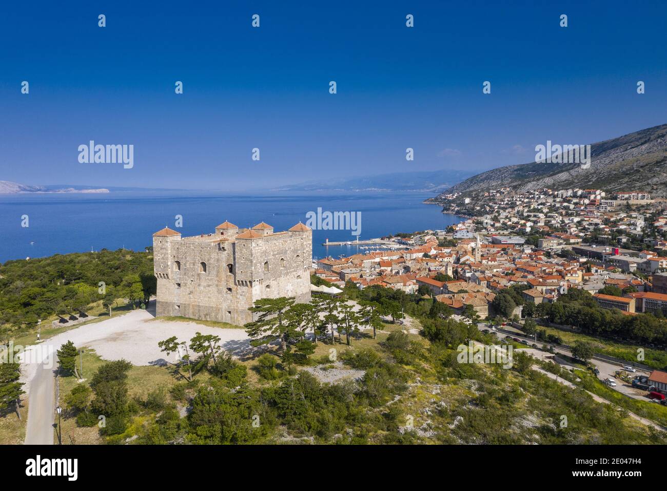 Fort Nehaj in Senj old town Stock Photo - Alamy