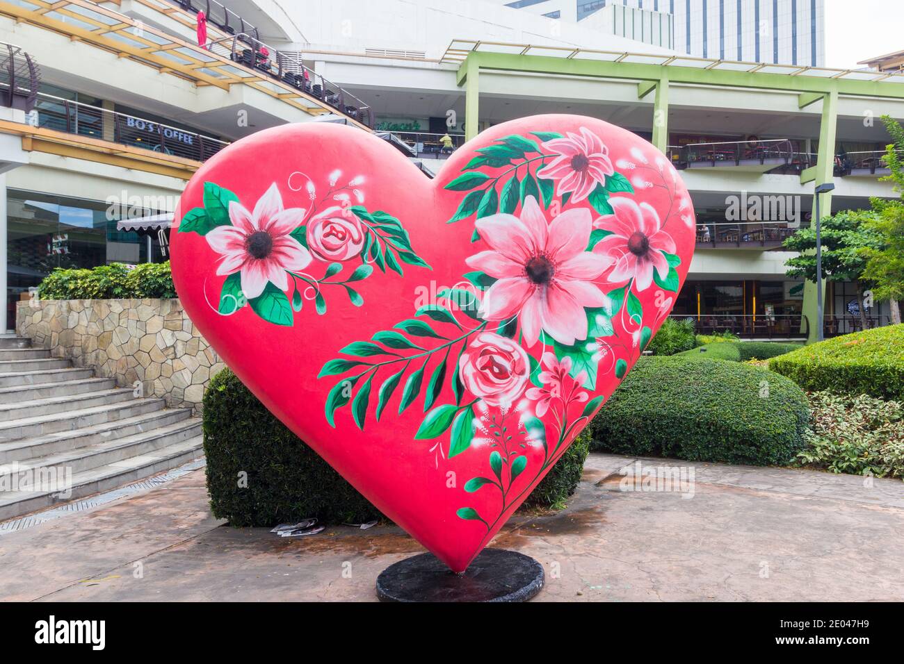 Art work at a mall in Cebu City, Philippines Stock Photo - Alamy
