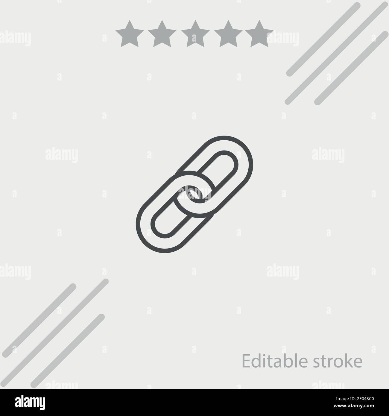 link vector icon modern simple vector illustration Stock Vector Image ...