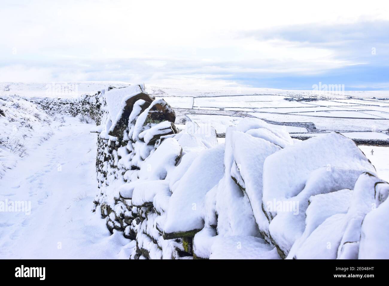 Haworth moor road hi-res stock photography and images - Alamy