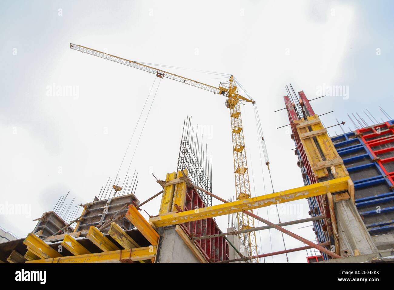 Formwork for monolithic construction of buildings. Monolithic construction technology ...