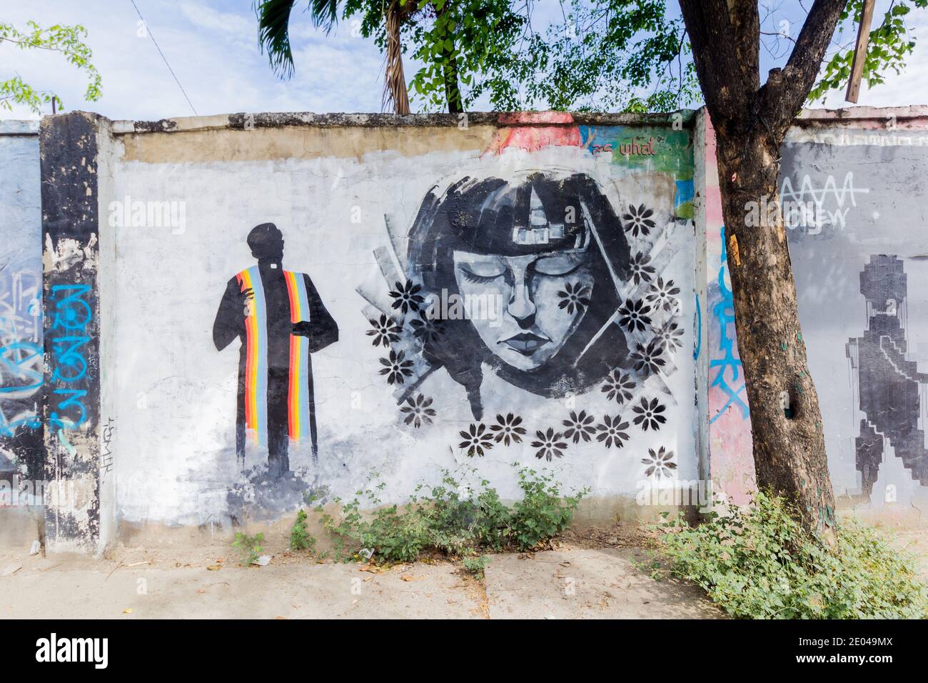 Street art in Cebu,Philippines Stock Photo - Alamy