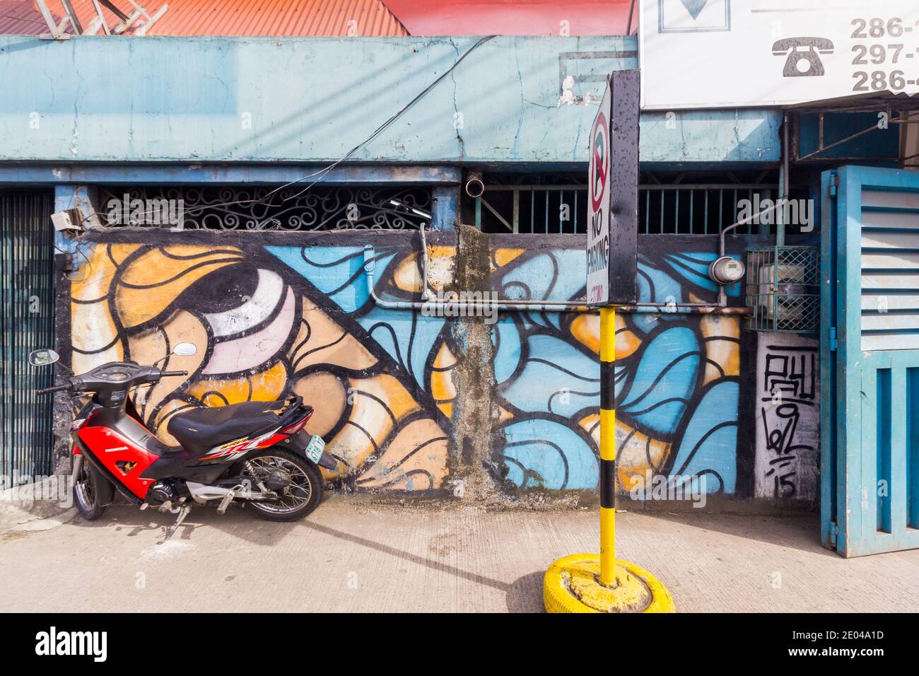 Street art in Davao City, Philippines Stock Photo - Alamy