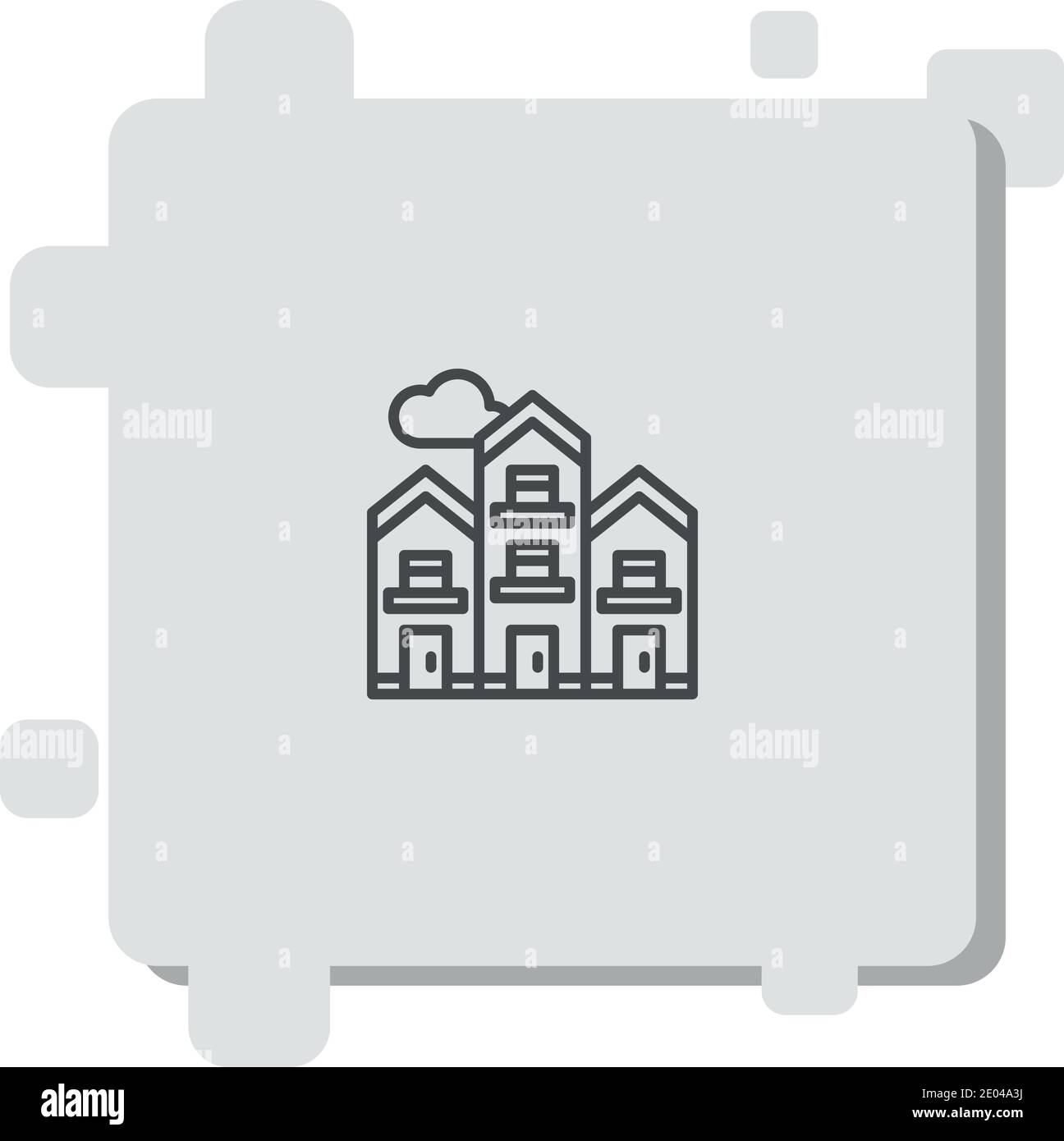 hotel vector icon modern simple vector illustration Stock Vector Image ...