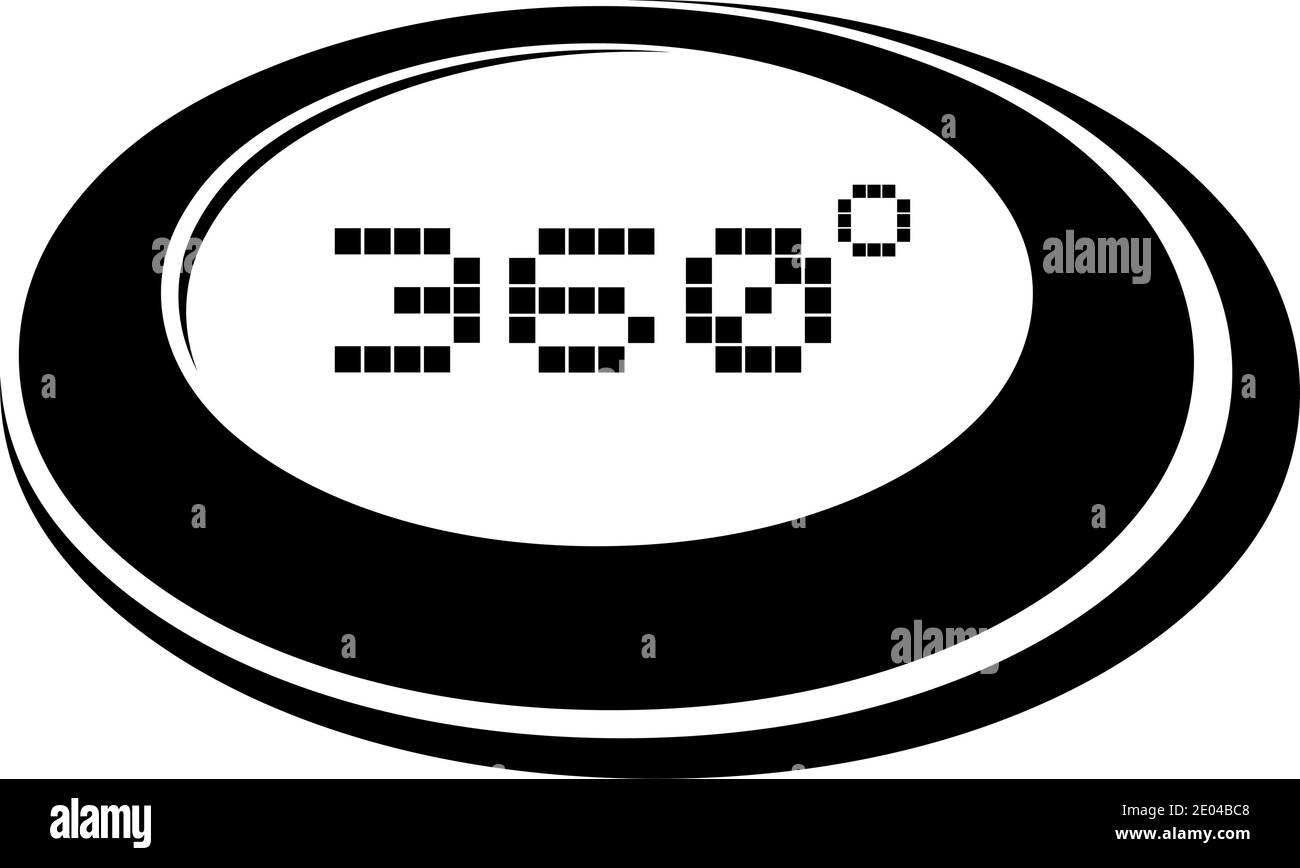 360 degress symbol Stock Vector Image & Art - Alamy