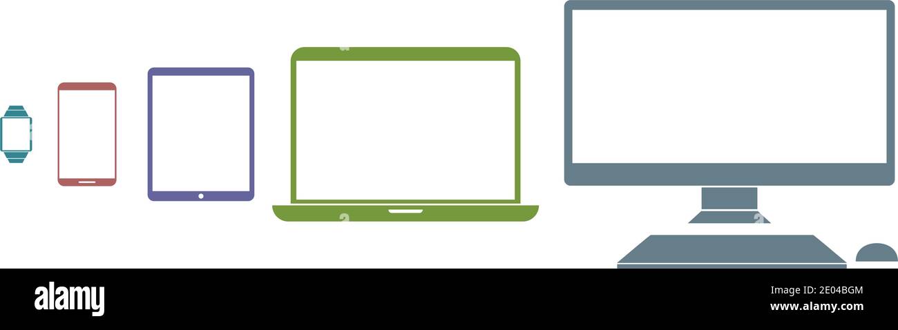 Pc tech Stock Vector Images - Alamy