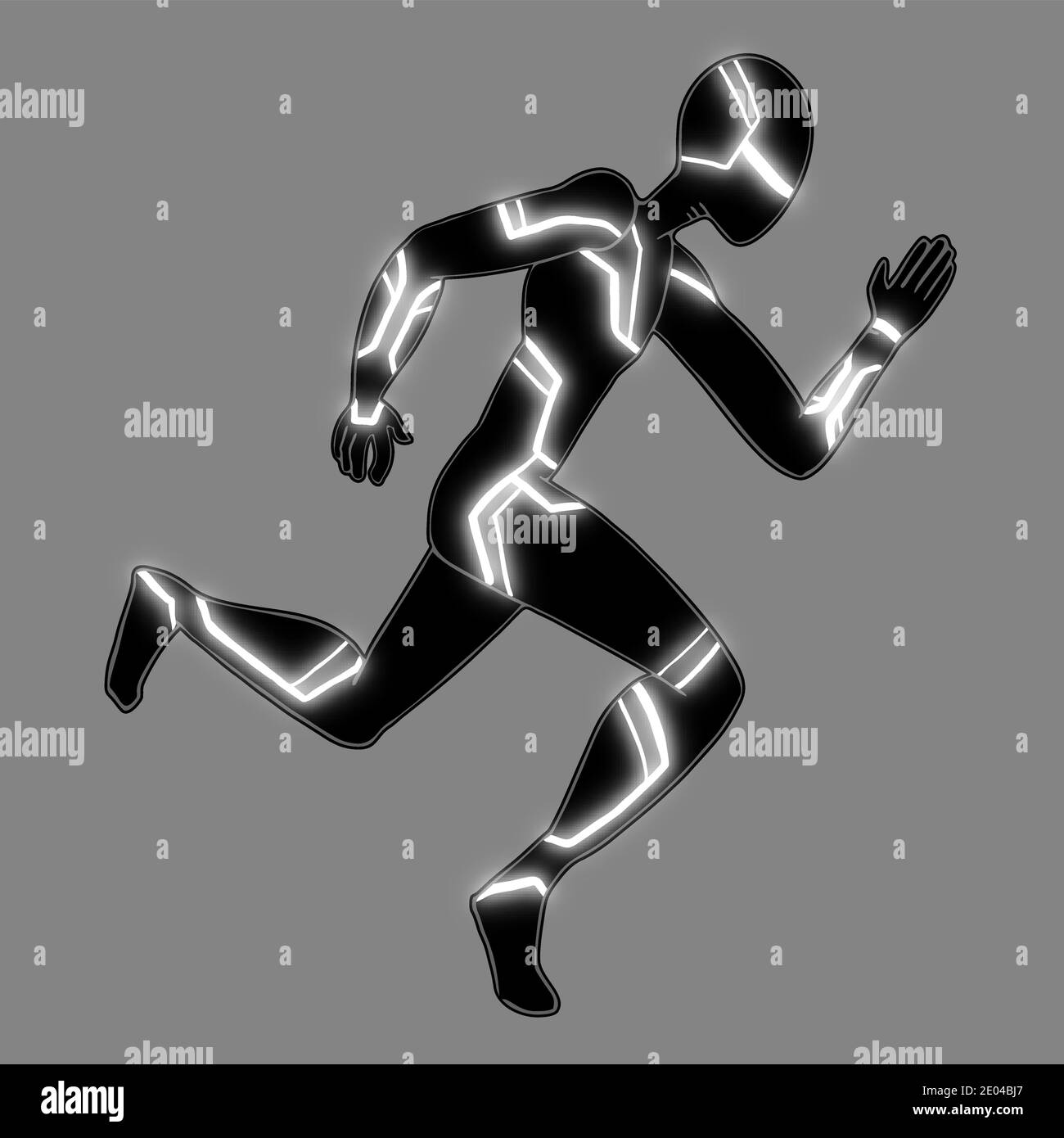 Running man sportsman sport Stock Vector Images - Alamy
