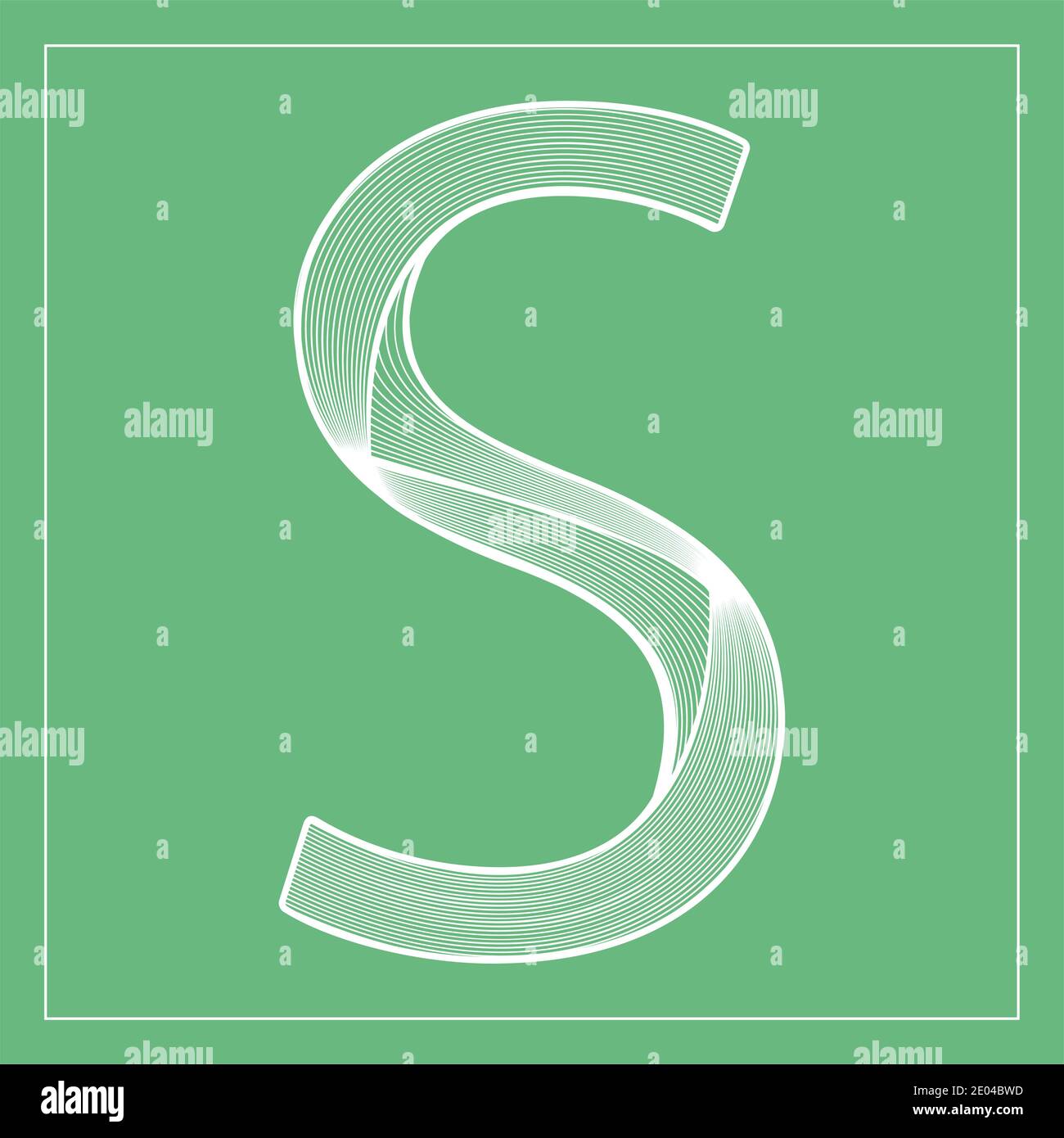 Decorative Lettering Stock Vector Images - Alamy