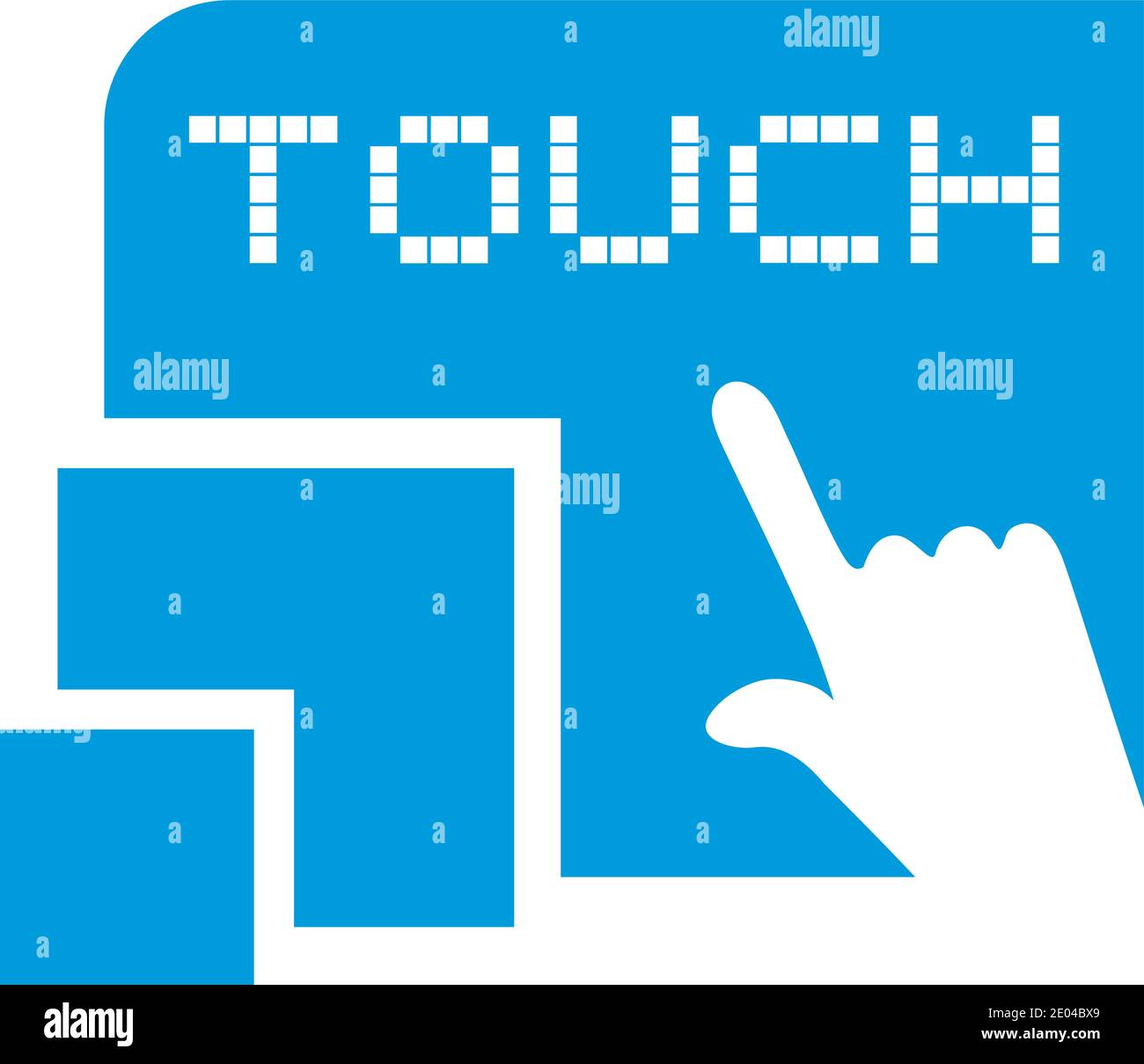 creative touch symbol Stock Vector Image & Art - Alamy