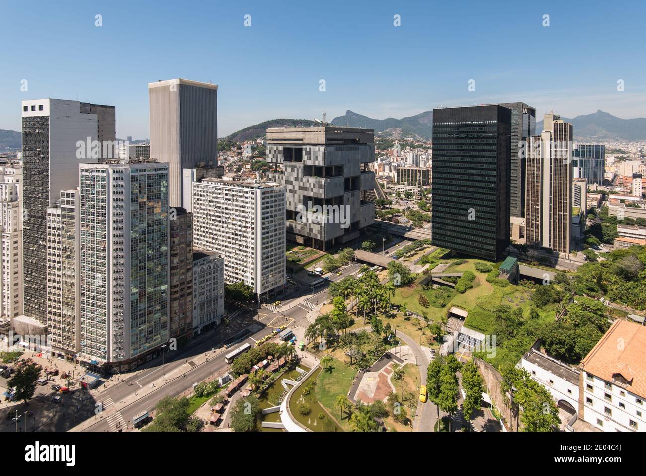 Downtown rio de janeiro high buildings hi-res stock photography and ...