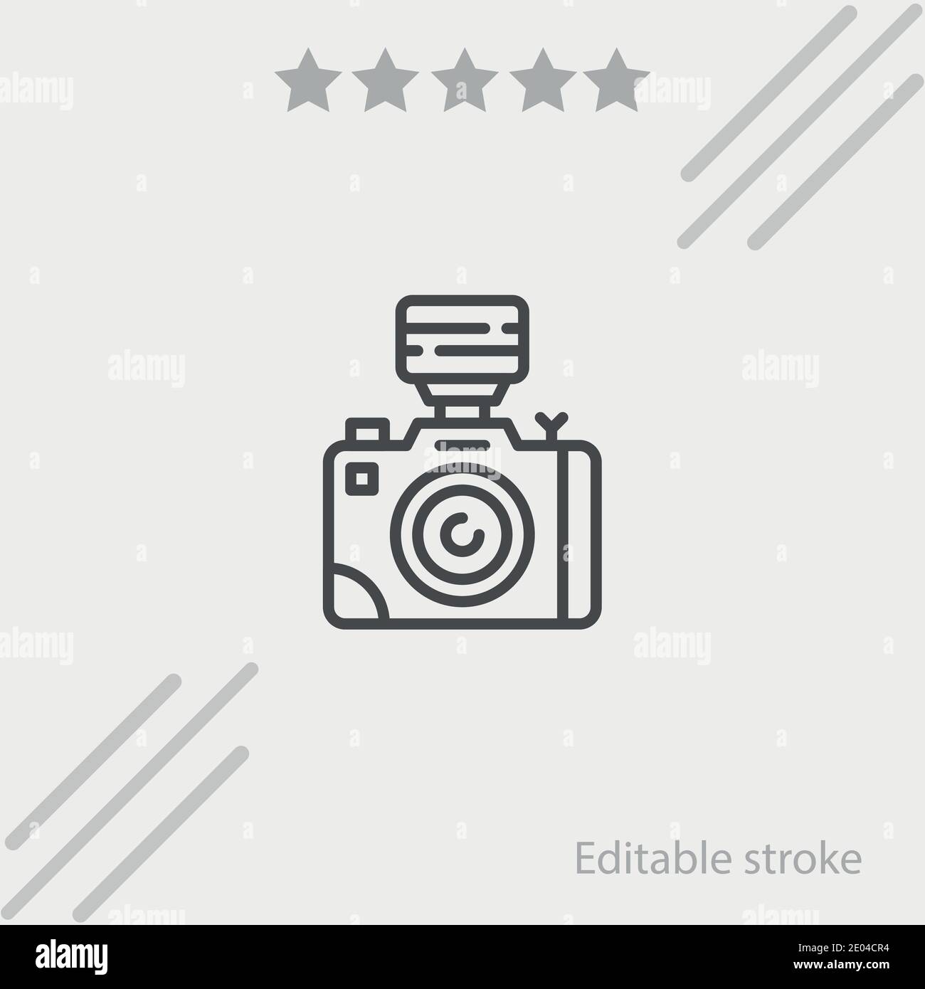 camera vector icon modern simple vector illustration Stock Vector Image ...