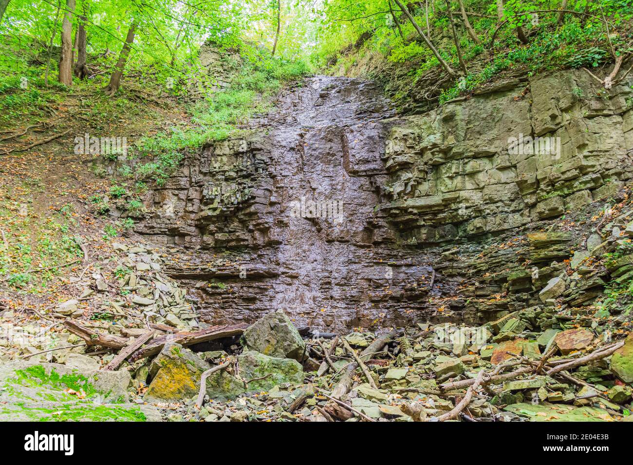 Princess Waterfalls Niagara Escarpment Chedoke Radial Trail Hamilton ...