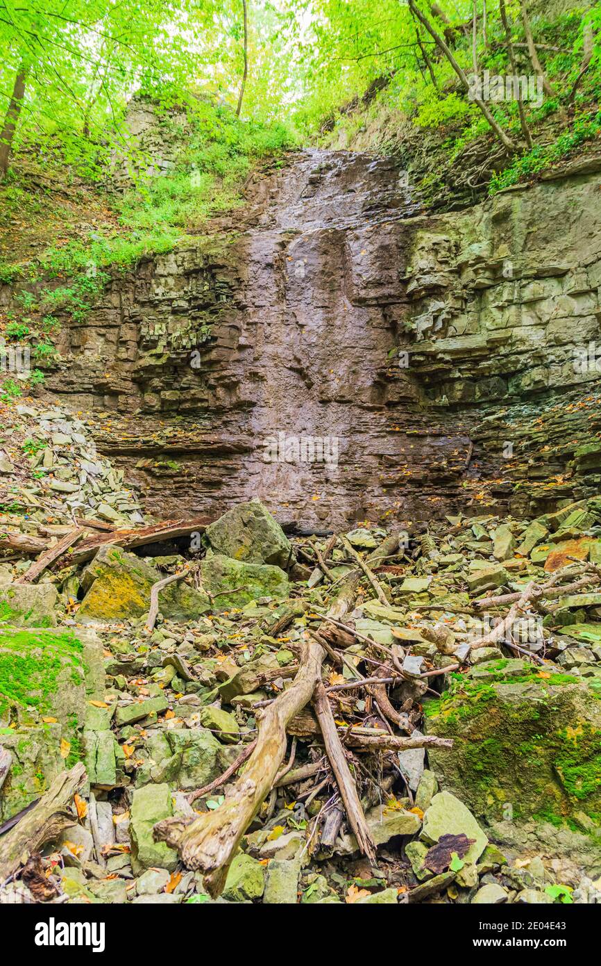 Princess Waterfalls Niagara Escarpment Chedoke Radial Trail Hamilton ...