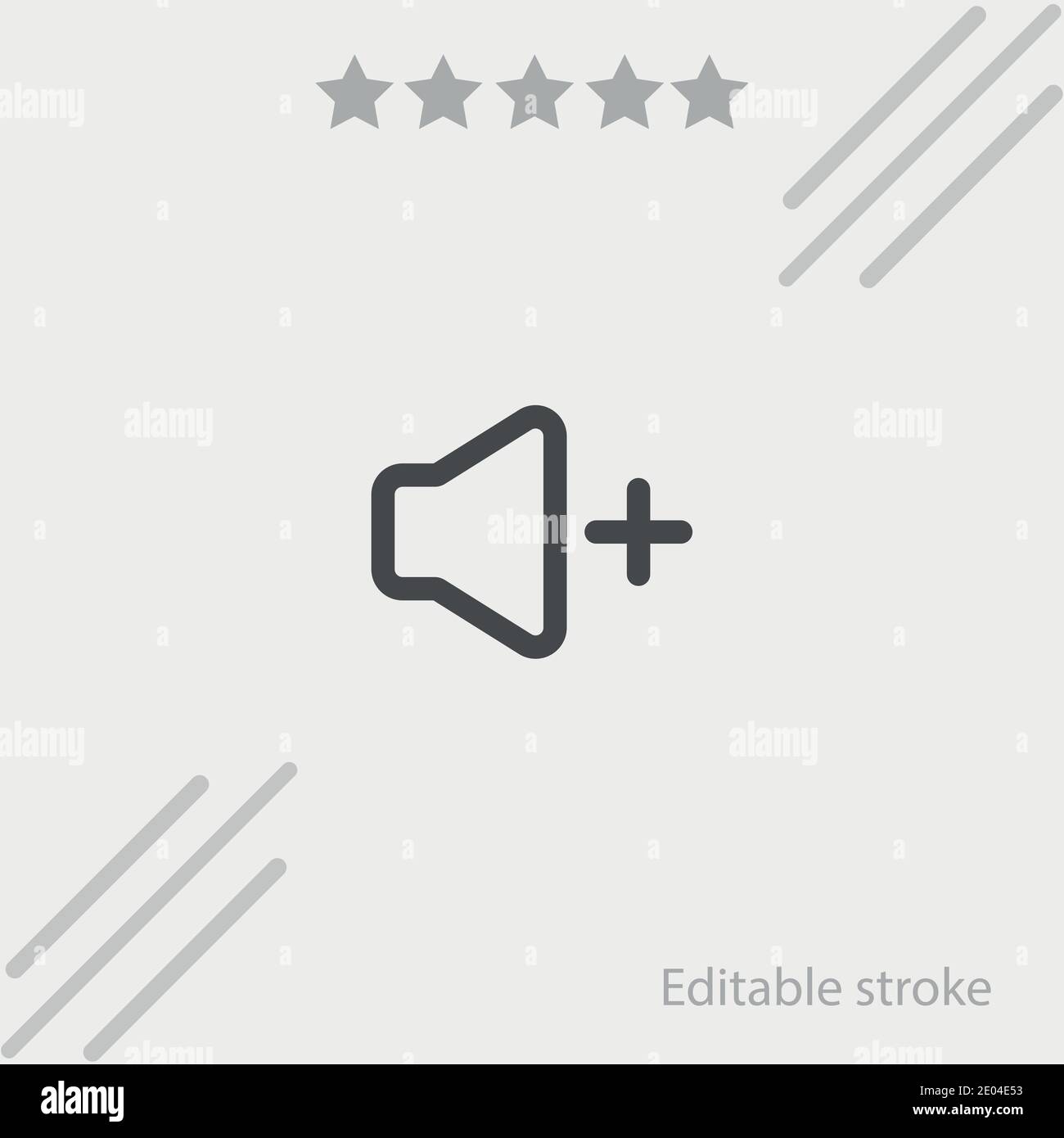 speaker increasing volume button vector icon modern simple vector ...