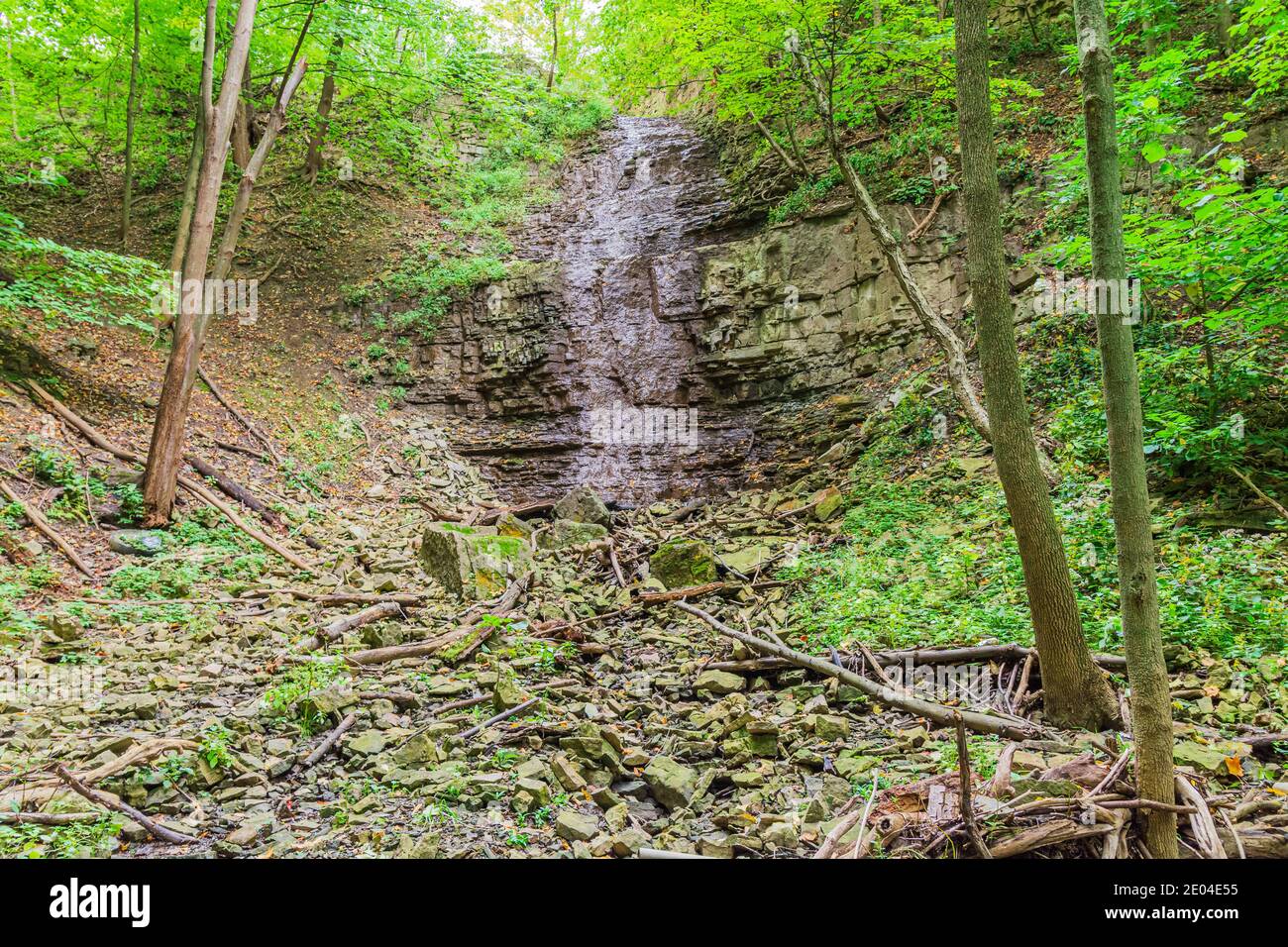 Princess Waterfalls Niagara Escarpment Chedoke Radial Trail Hamilton ...