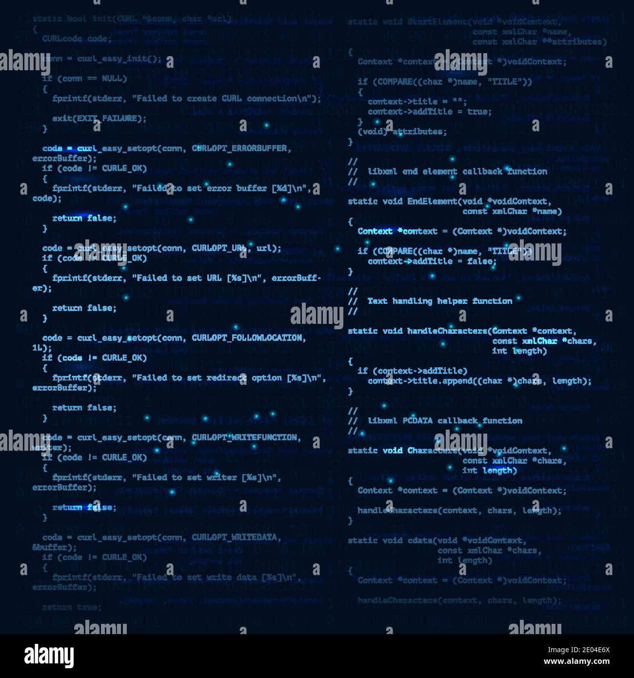 Computer screen with javascript code Stock Vector Images - Alamy