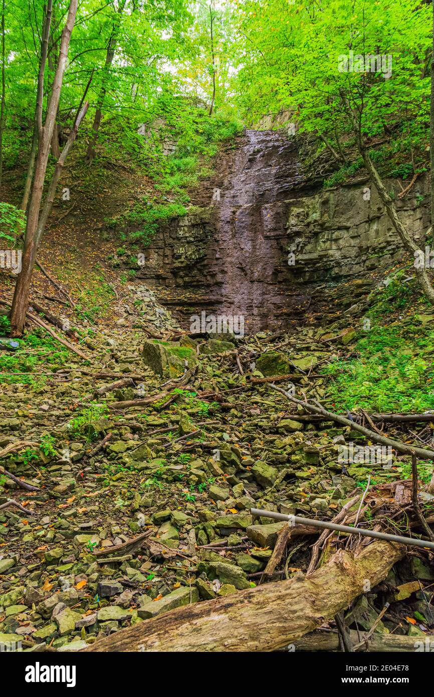 Princess Waterfalls Niagara Escarpment Chedoke Radial Trail Hamilton ...
