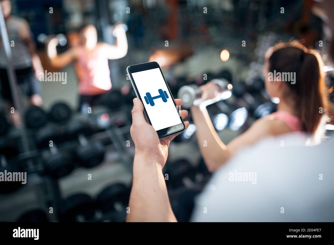 Lifting smartphone hi-res stock photography and images - Alamy