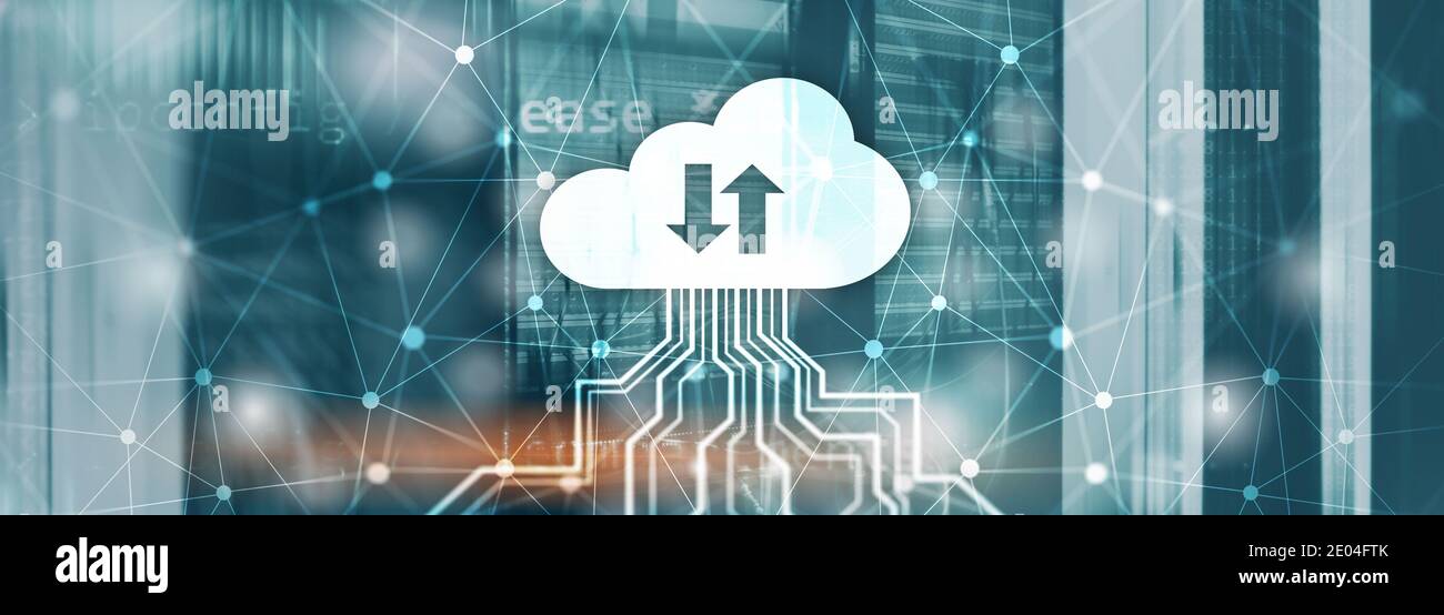 Future Network Cloud Services Business concept. Cloud for your ...