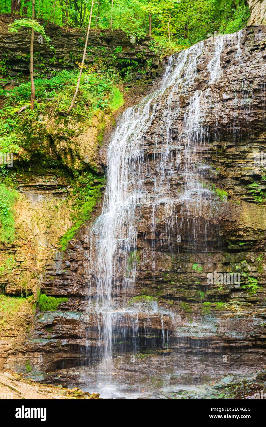 Tiffany Falls Conservation Area Dundas Valley Ancaster Ontario Canada ...