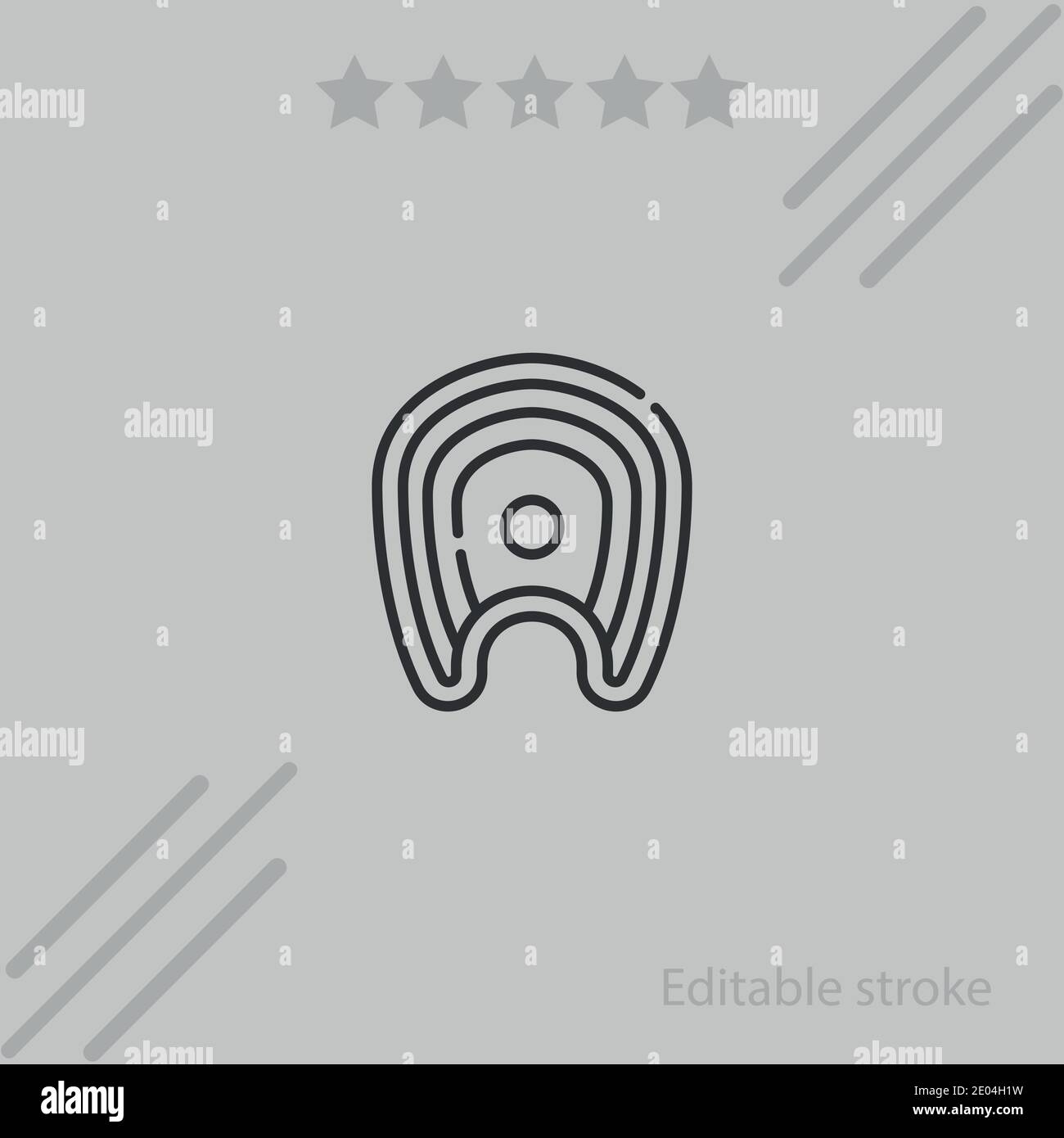 salmon vector icon modern simple vector illustration Stock Vector Image ...