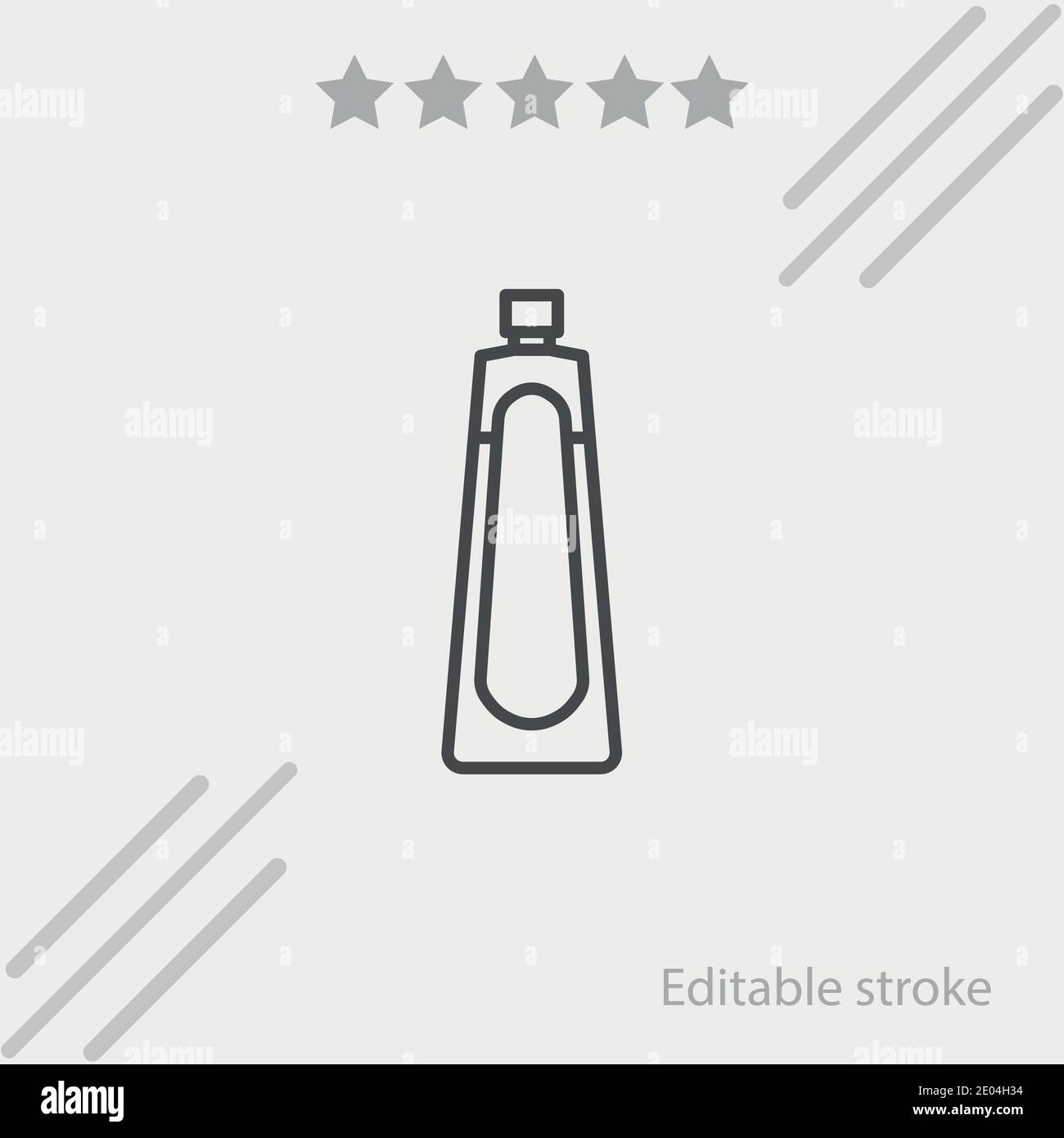 oil bottle vector icon modern simple vector illustration Stock Vector ...
