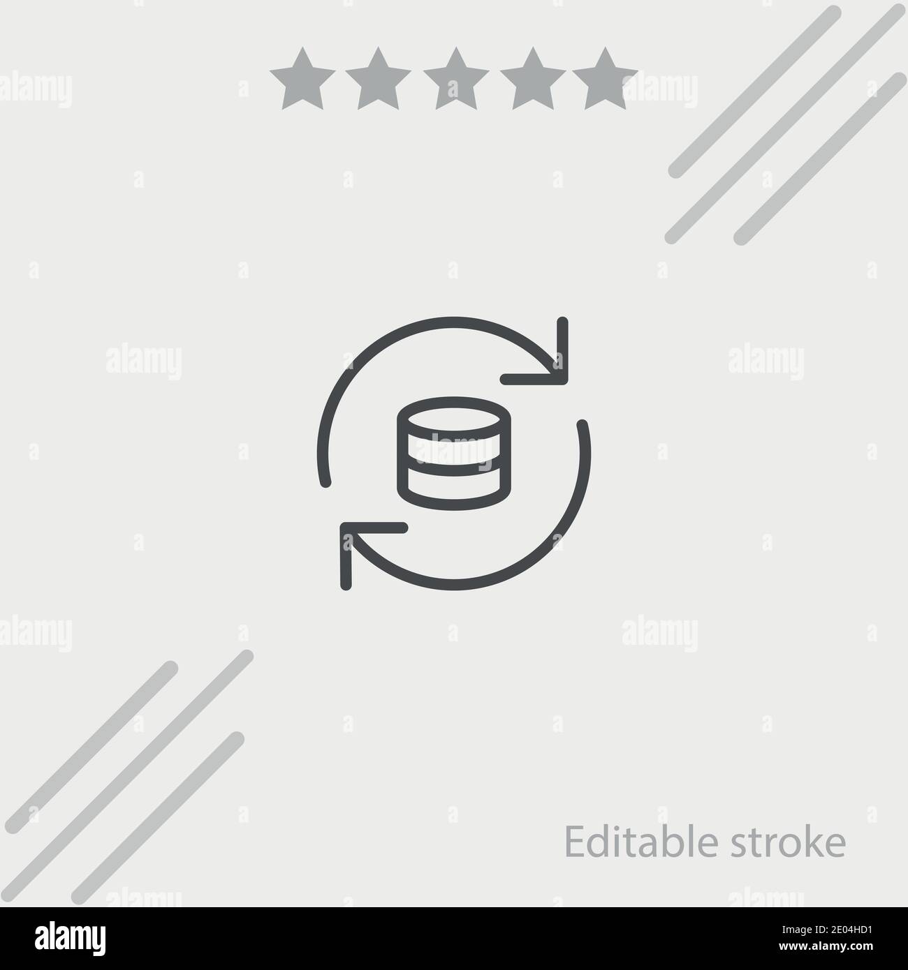 sync vector icon modern simple vector illustration Stock Vector Image ...