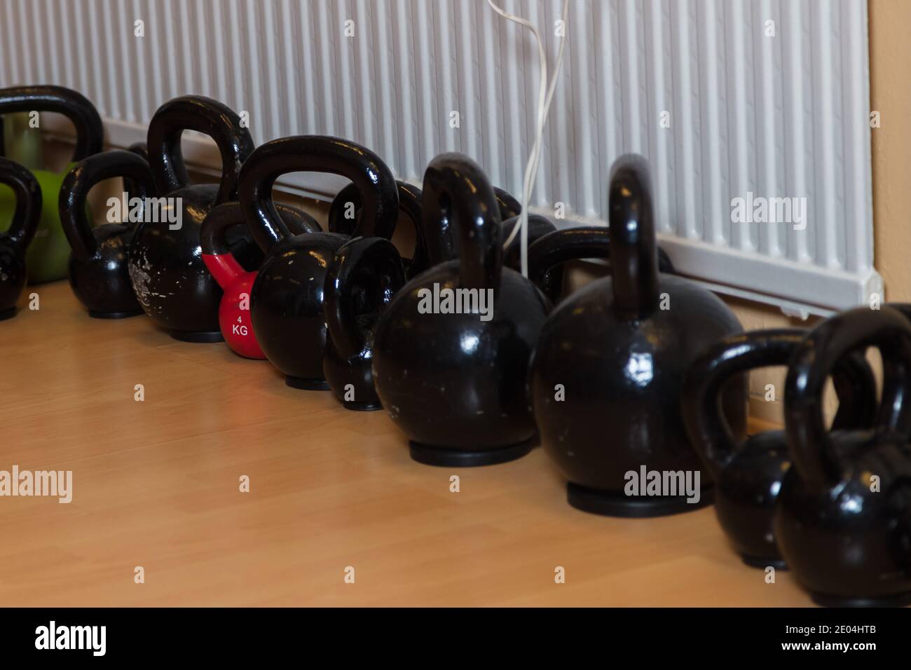 Kettlebells different sizes hi-res stock photography and images - Alamy