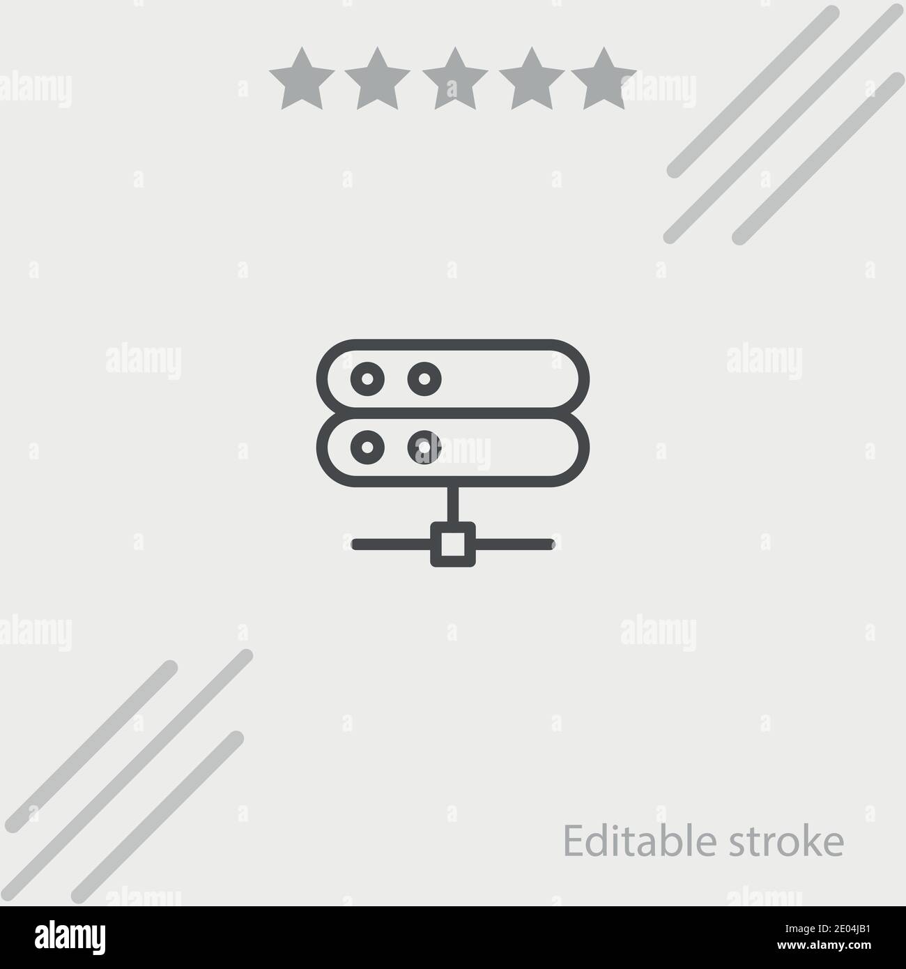 connected vector icon modern simple vector illustration Stock Vector ...