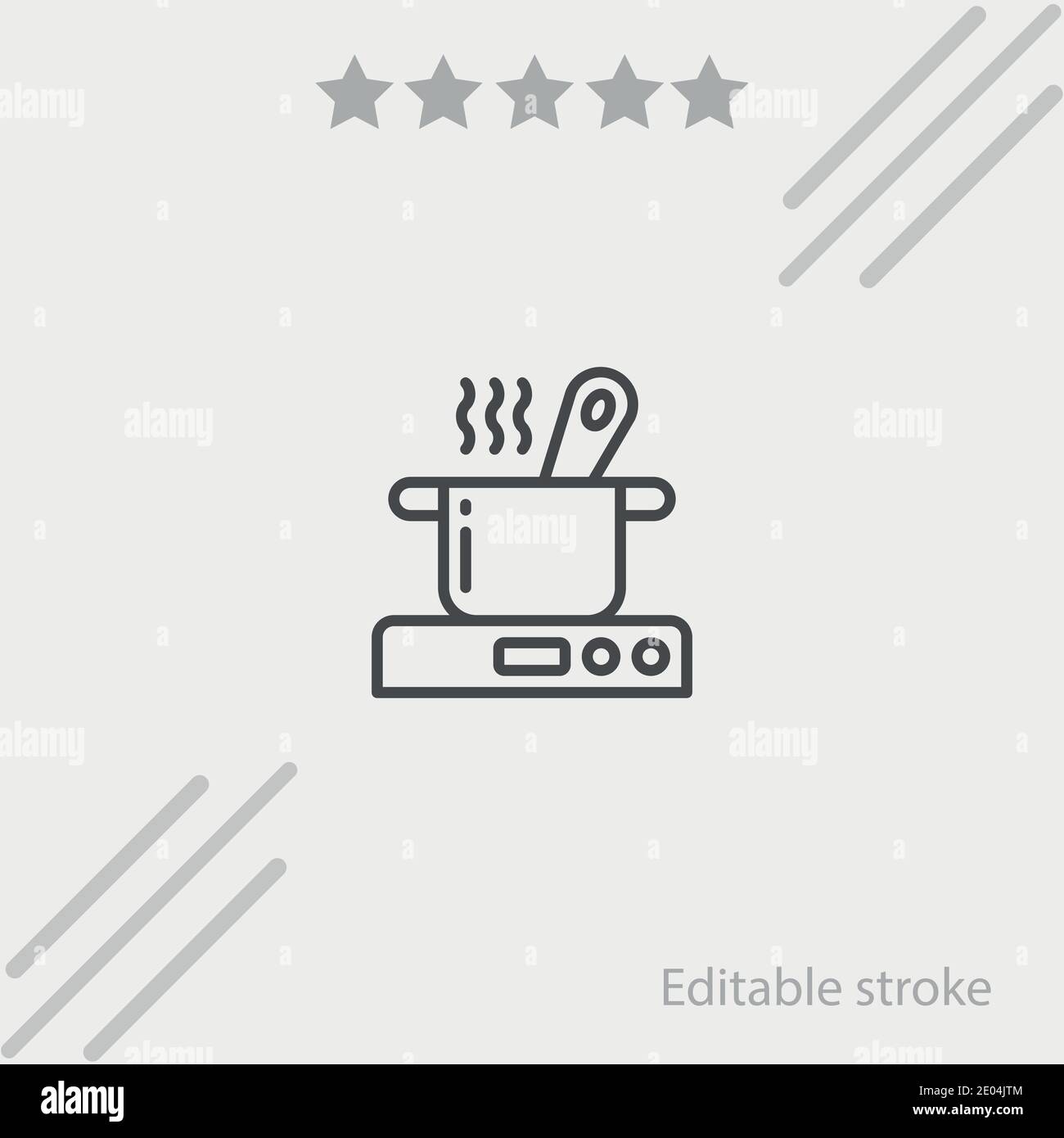 cooking vector icon modern simple vector illustration Stock Vector ...