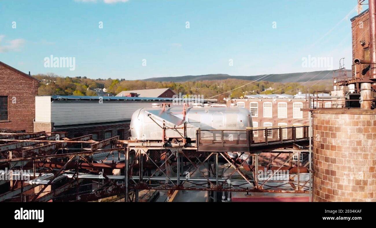 MUSEUM TOWN, the repurposed Airstream trailer that is part of Michael ...