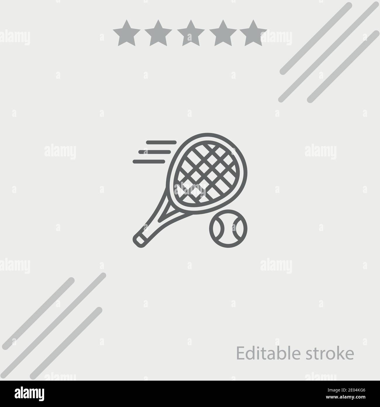 tennis vector icon modern simple vector illustration Stock Vector Image ...