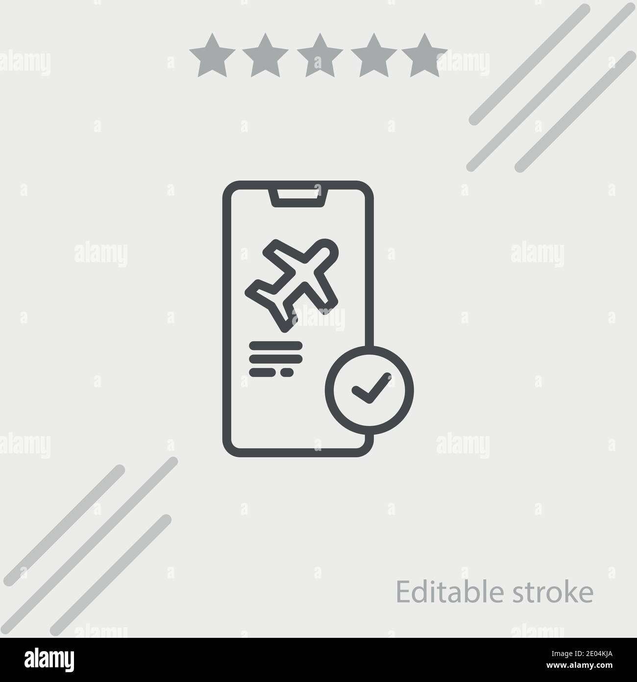 Booking vector icon modern simple vector illustration Stock Vector ...
