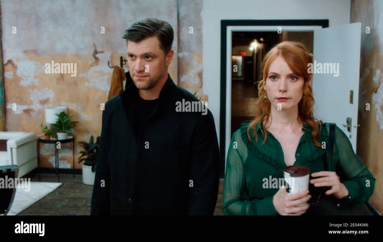 MODERN PERSUASION, from left: Shane McRae, Alicia Witt, 2020. © Samuel ...