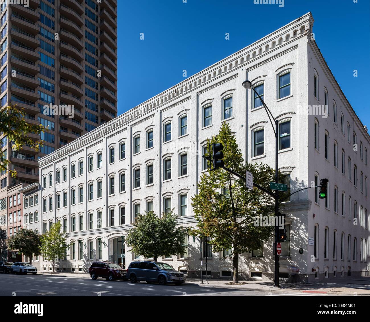 Loft office building in the Fulton River District Stock Photo - Alamy