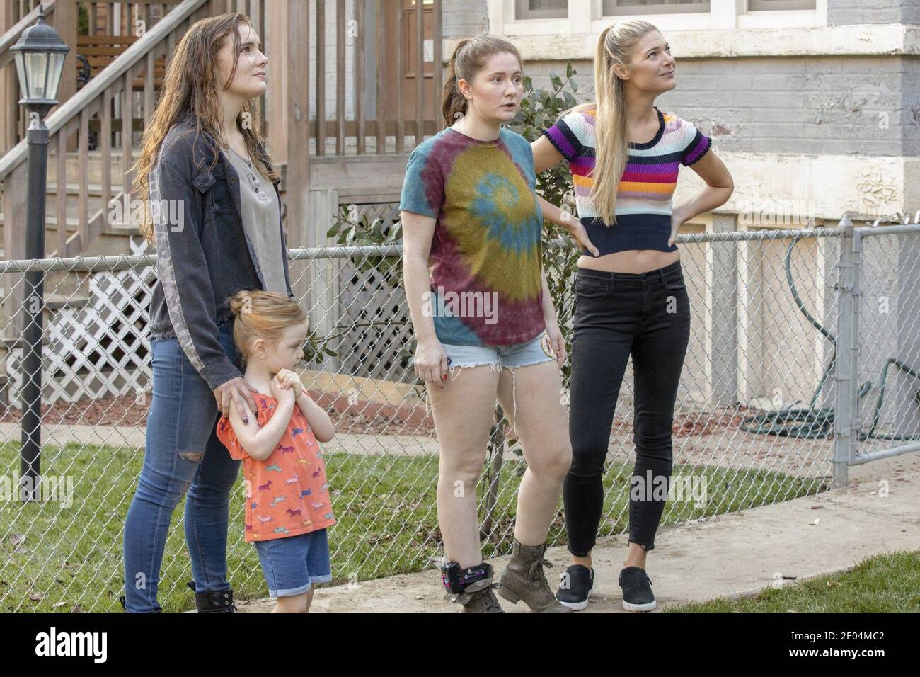 Shameless From Left Elise Eberle Emma Kenney Kate Miner Go Home