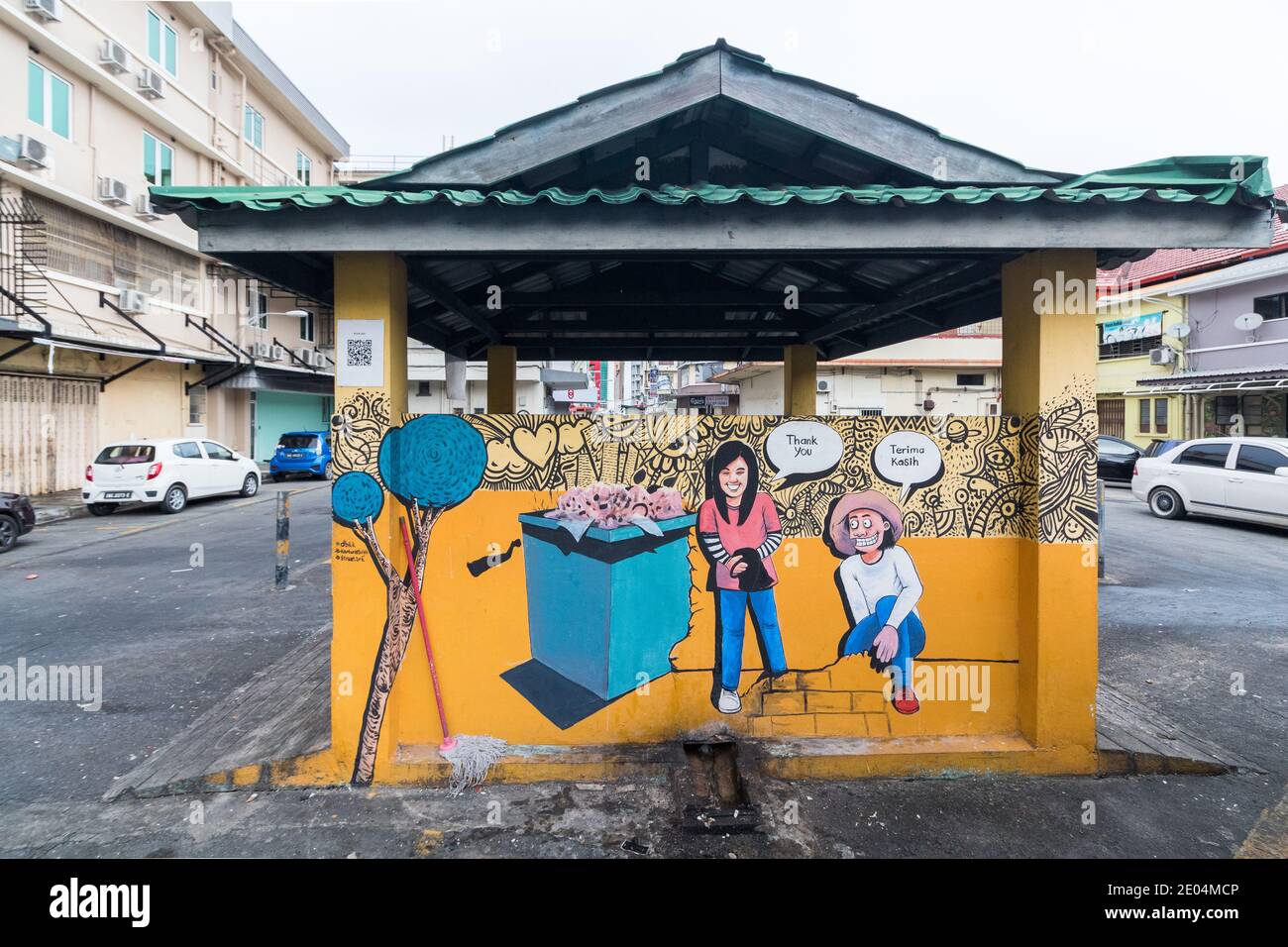 Street art in Kota Kinabalu, Sabah, Malaysia Stock Photo - Alamy