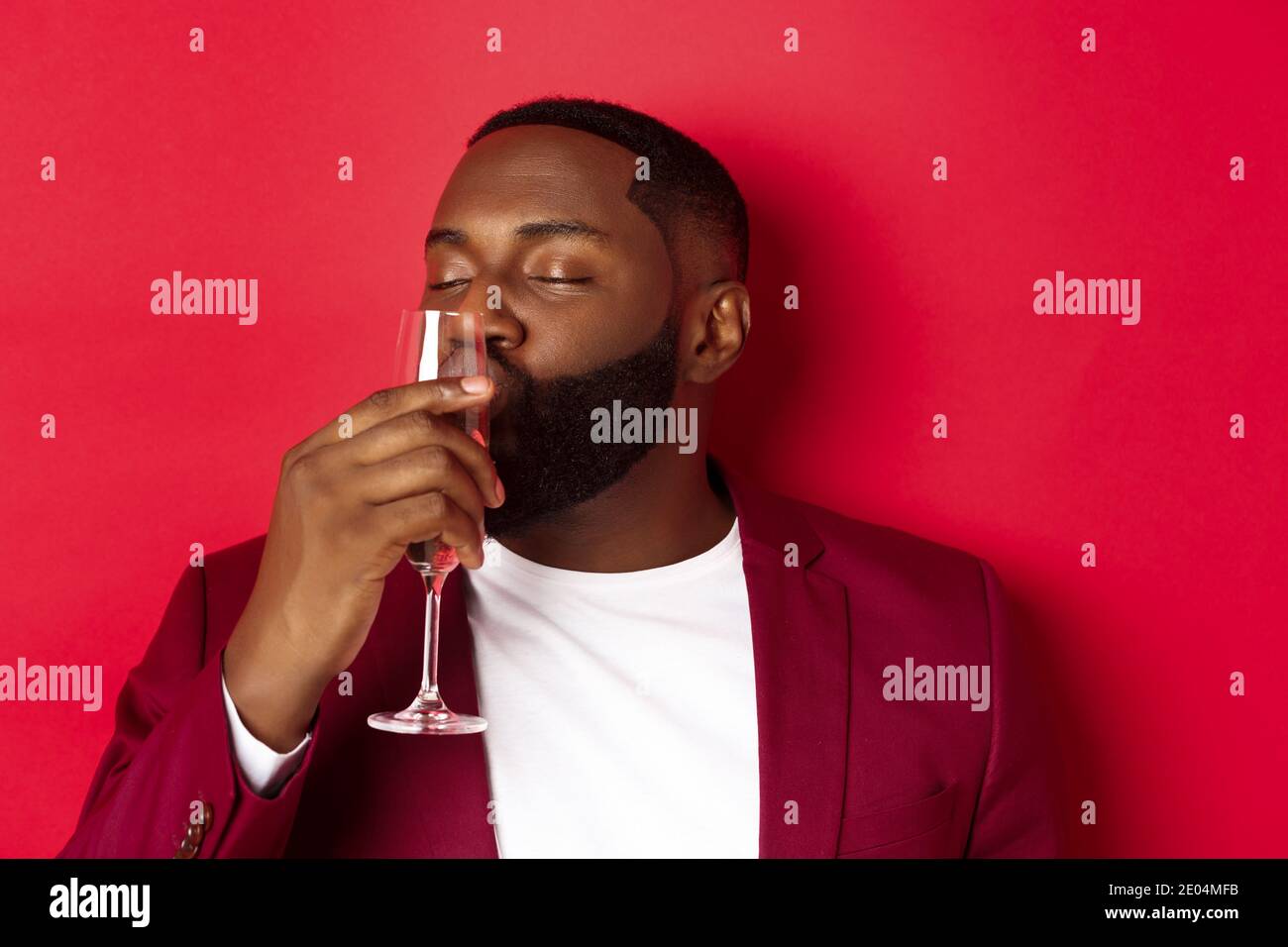Drunk face red hi-res stock photography and images - Alamy