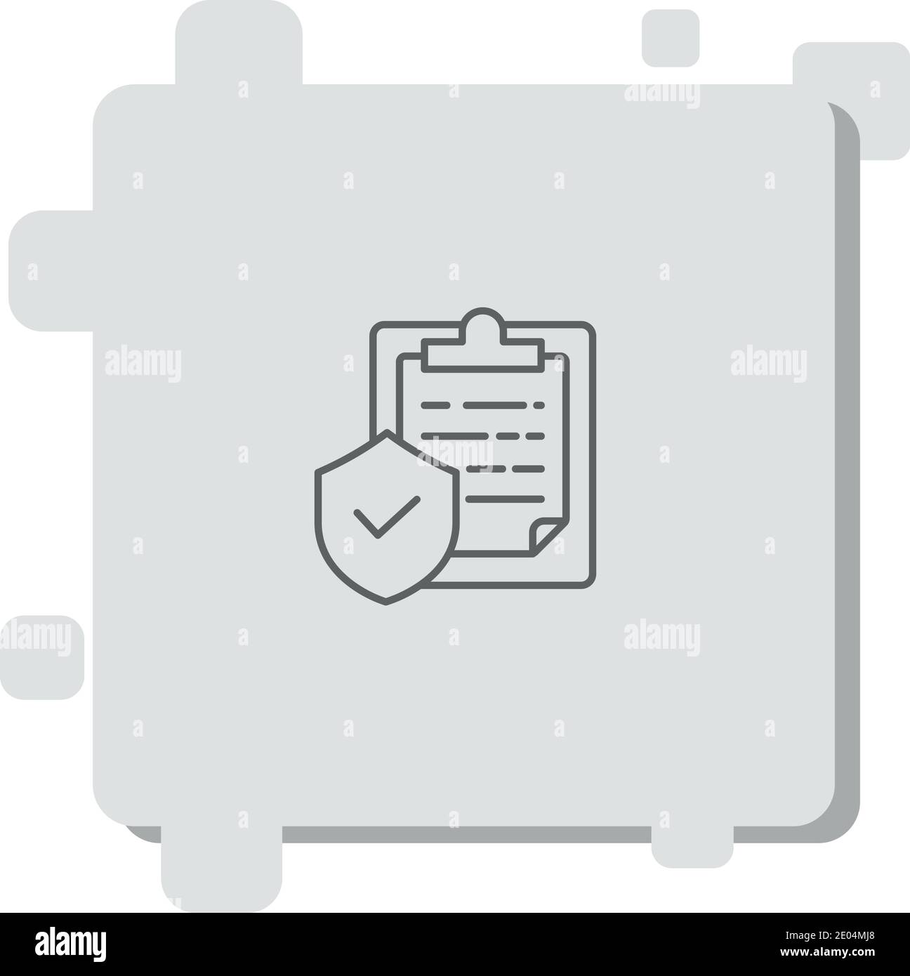 insurance vector icon modern simple vector illustration Stock Vector ...