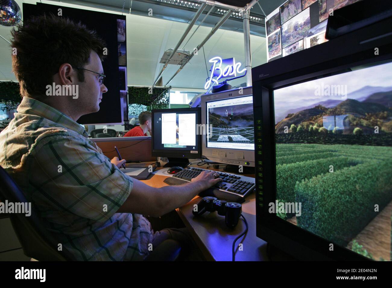 Videogame developer at Electronic Arts development studios with Harry ...