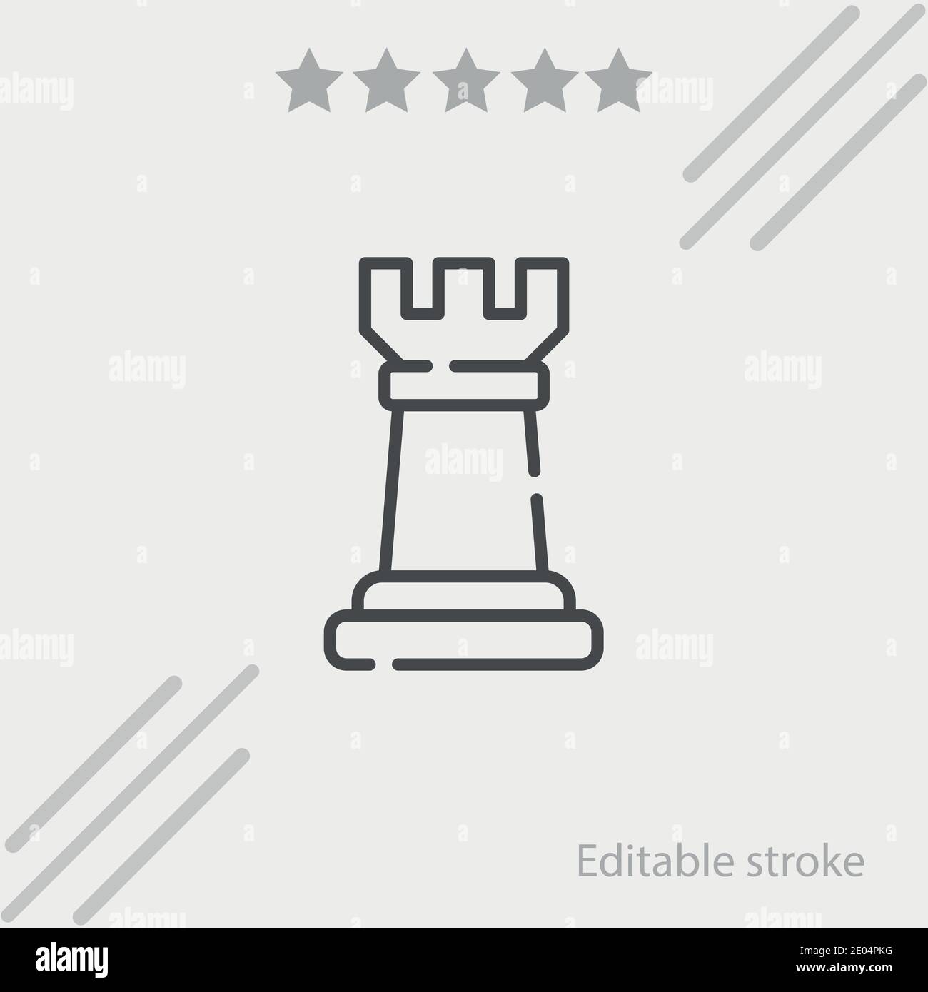 chess vector icon modern simple vector illustration Stock Vector Image ...