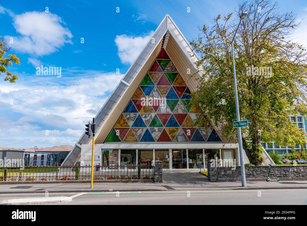 Christchurch Transitional Cathedral, New Zealand Stock Photo - Alamy