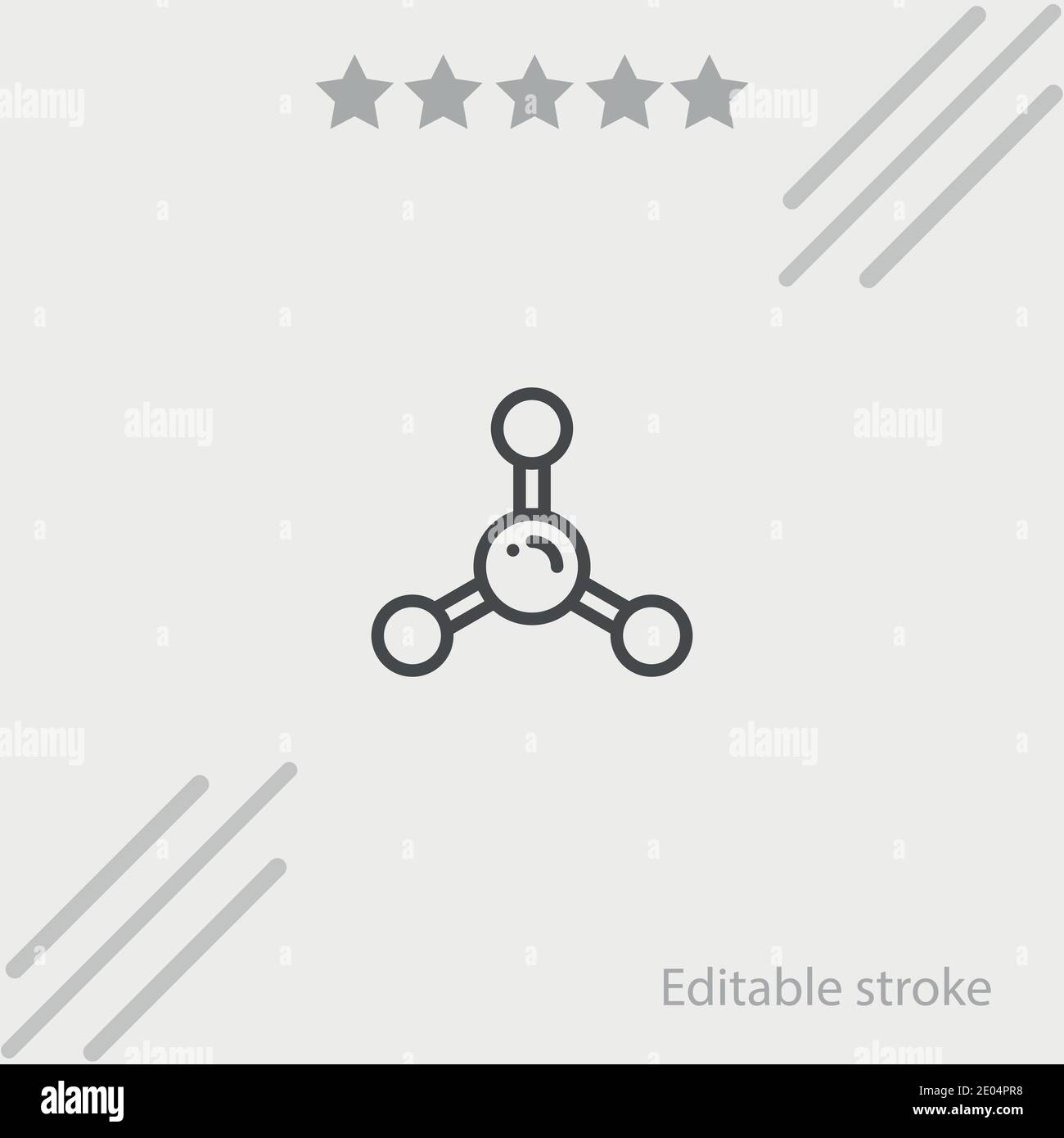 molecule vector icon modern simple vector illustration Stock Vector ...