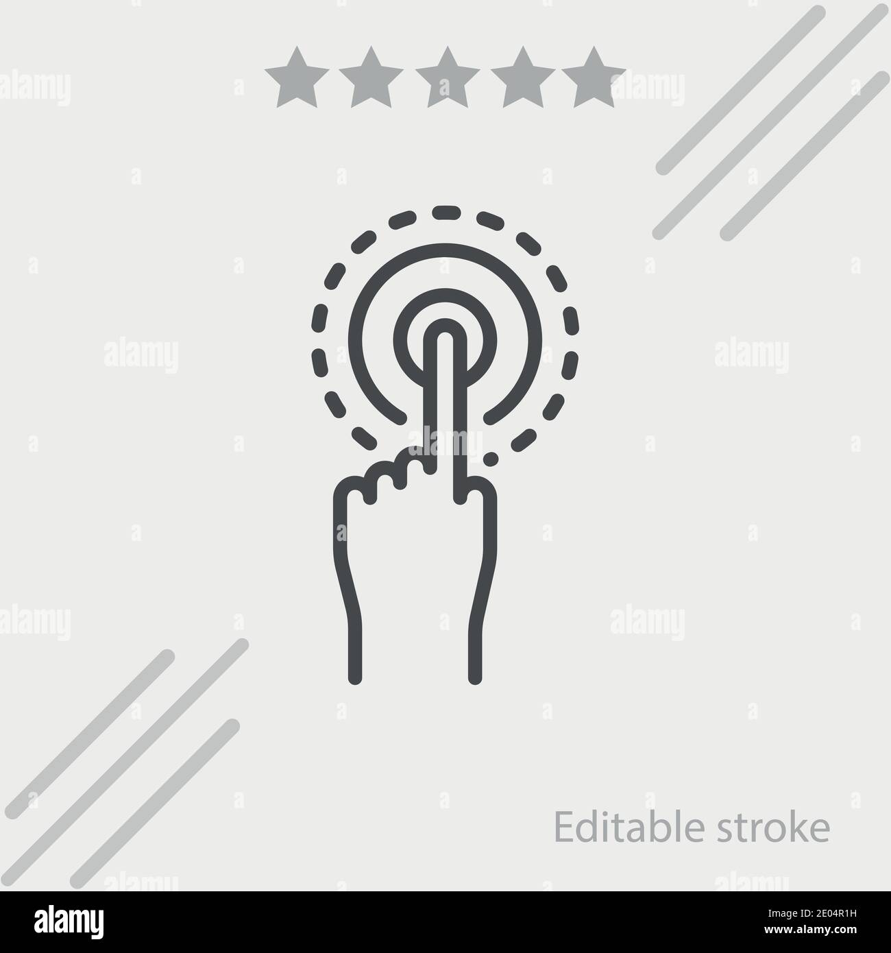 interactive vector icon modern simple vector illustration Stock Vector ...