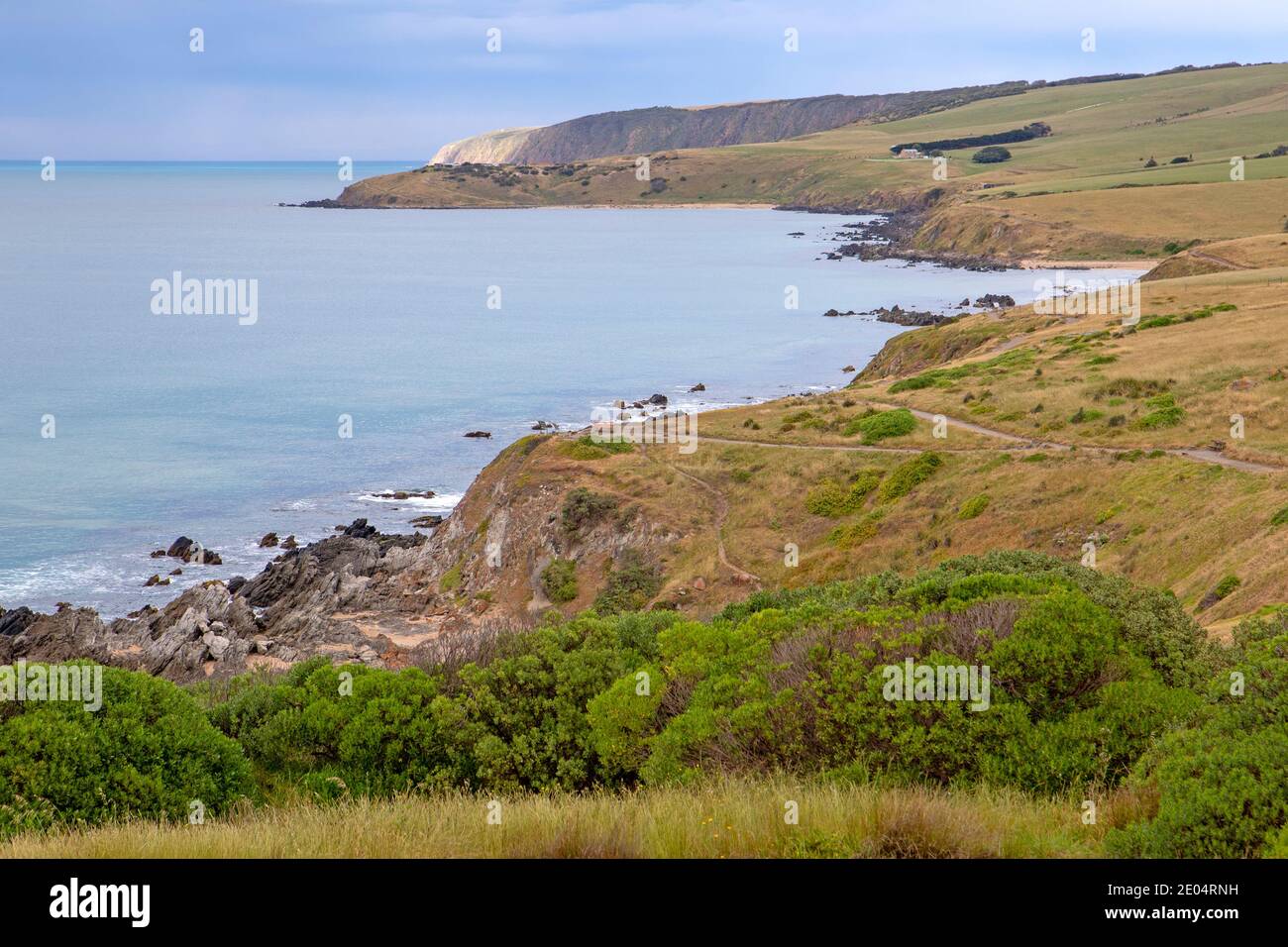 Coast at Encounter Bay on the Fleurieu Peninsula Stock Photo - Alamy