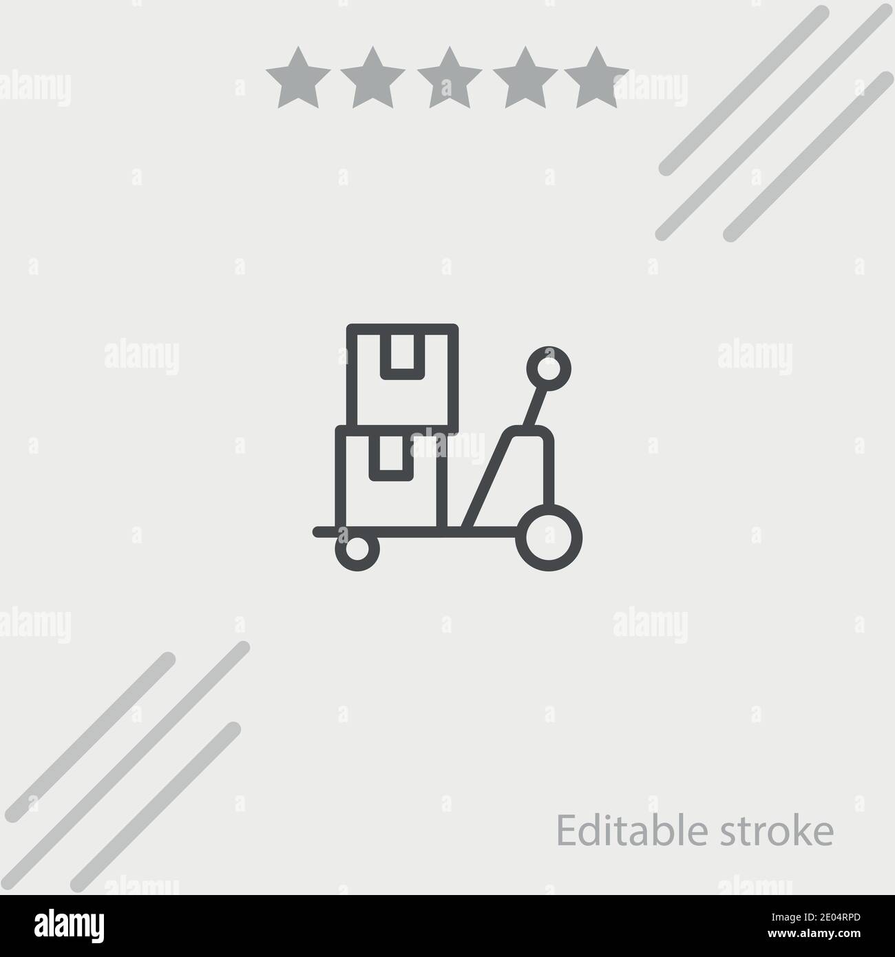 load vector icon modern simple vector illustration Stock Vector Image ...