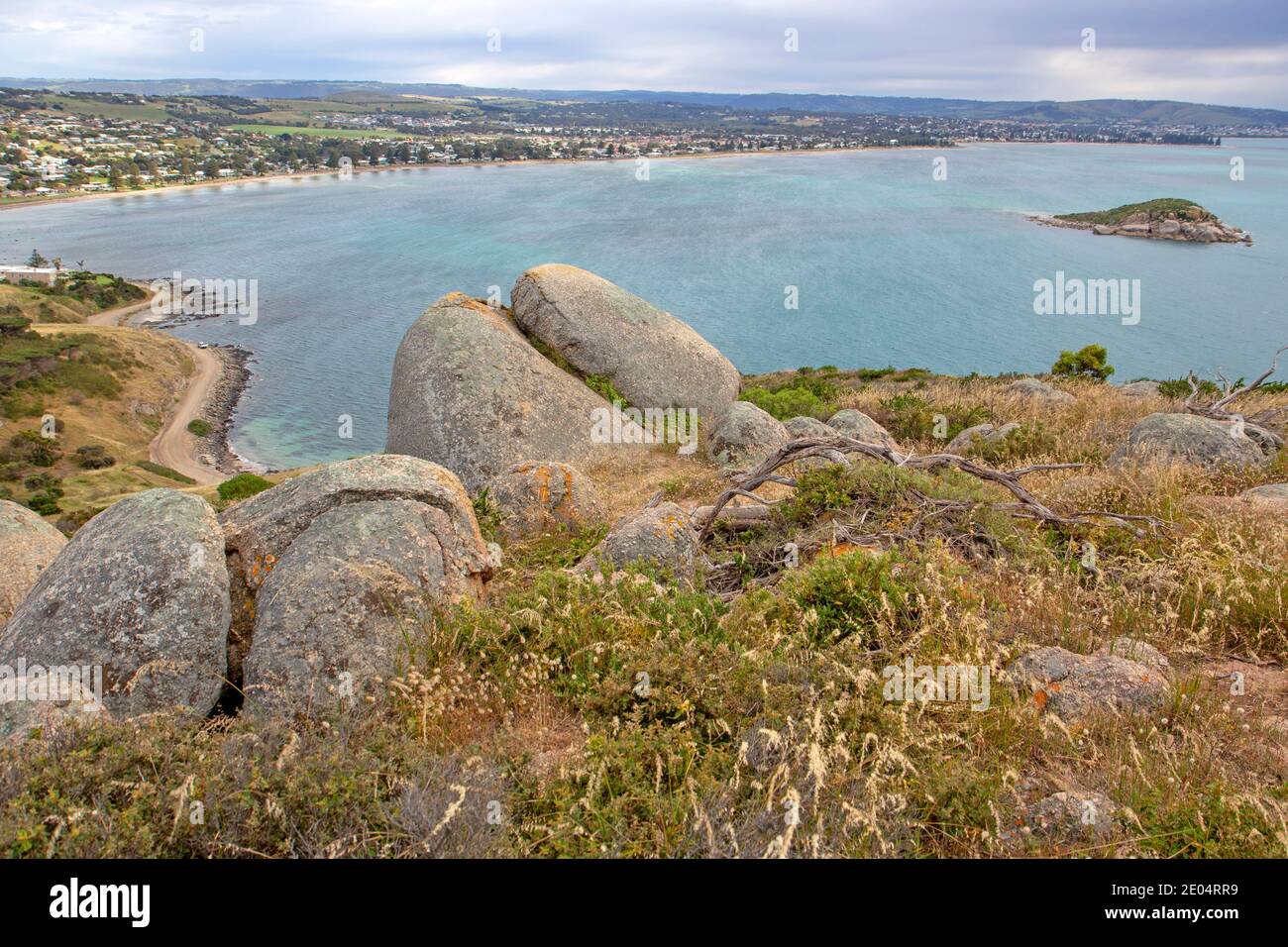 Encounter Bay on the Fleurieu Peninsula Stock Photo - Alamy