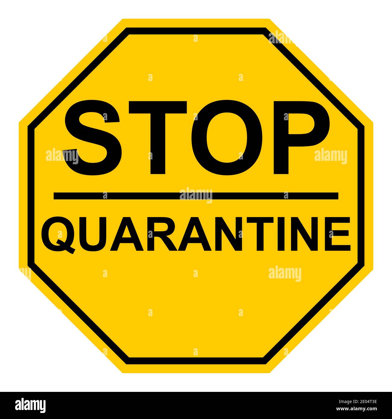 Quarantine Sign Real