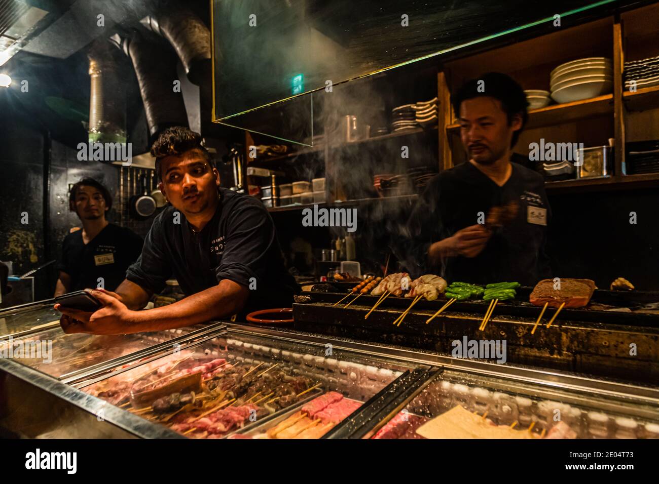Japanese restaurant in Tokyo-Minato, Japan Stock Photo - Alamy